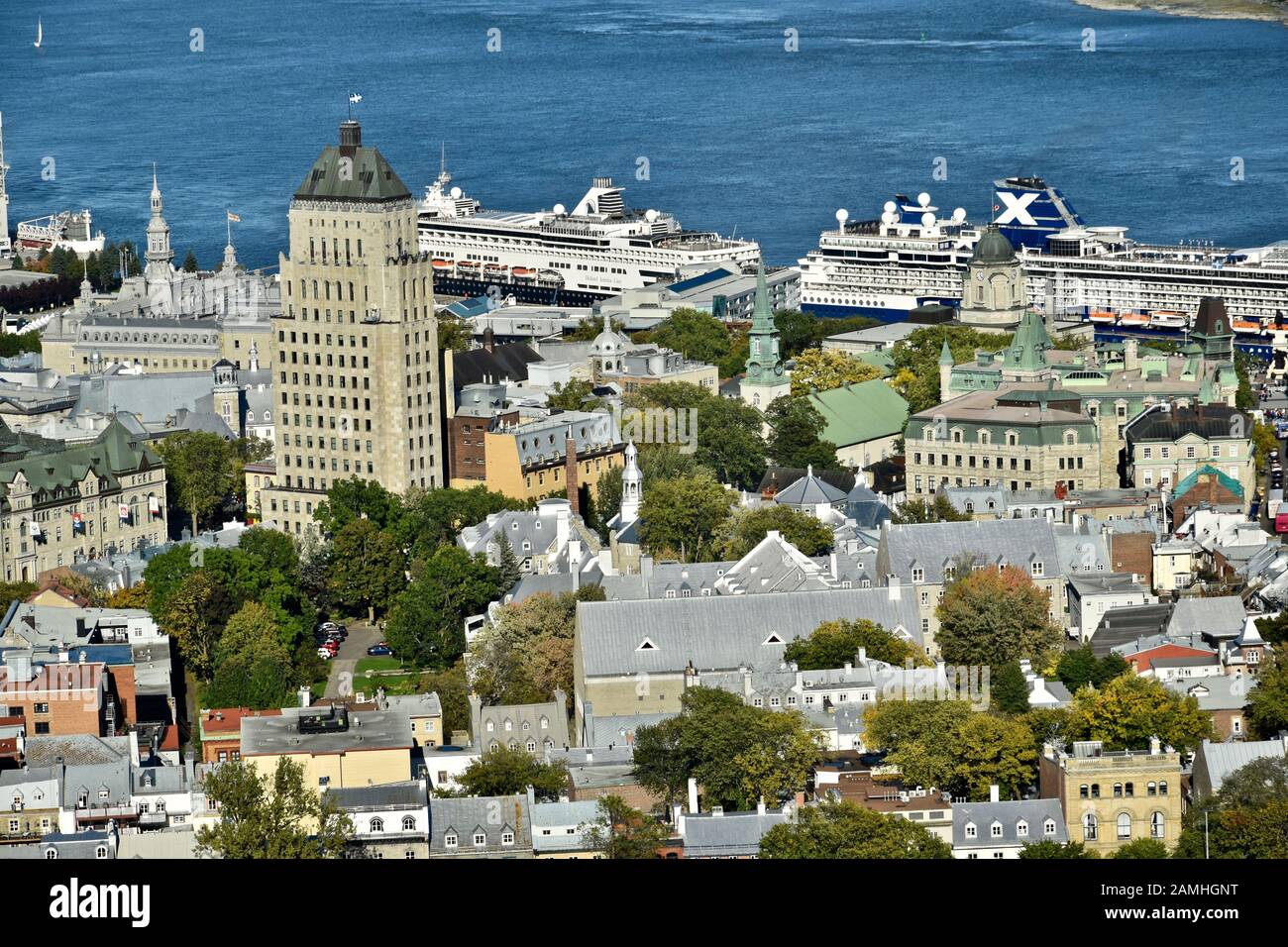 Edifice price old quebec city hi-res stock photography and images - Alamy