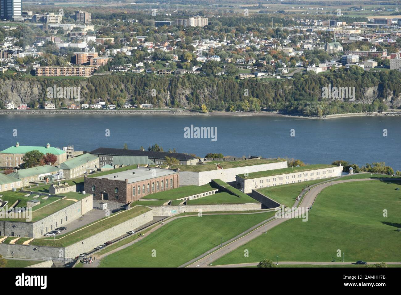 The Citadel and Fortifications of Quebec City, Canada Stock Photo - Alamy