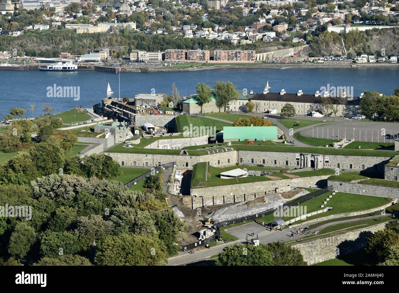 The Citadel and Fortifications of Quebec City, Canada Stock Photo - Alamy