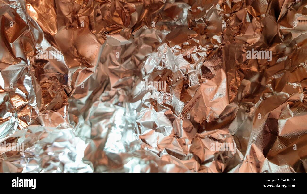 Copper and silver abstracts Stock Photo - Alamy