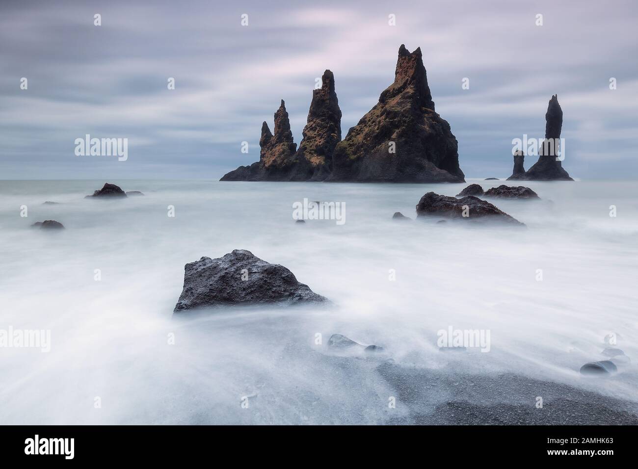 Reynisdrangar cliffs hi-res stock photography and images - Alamy