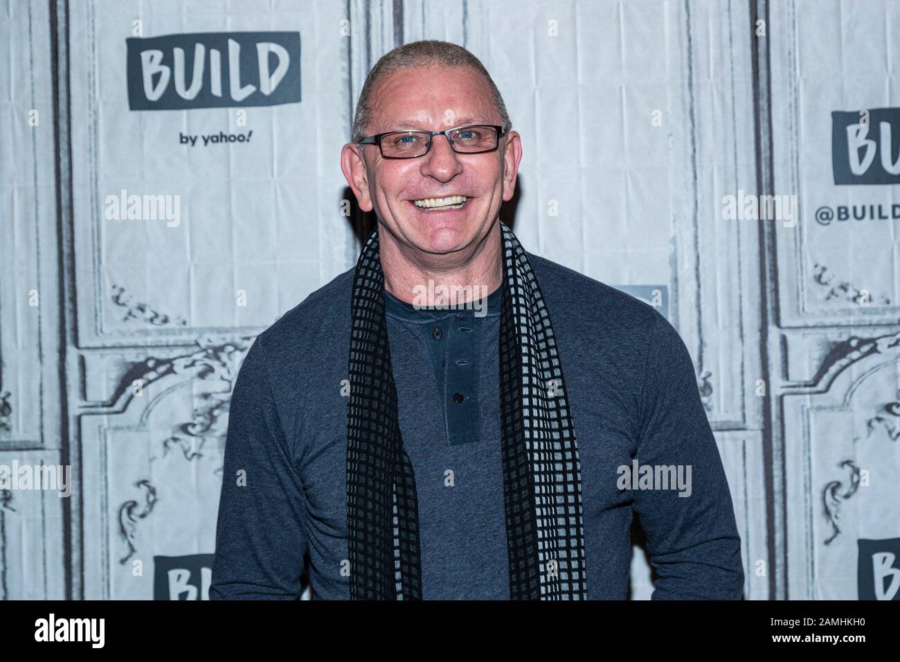 New York, NY, USA. 13 January, 2020. Chef Robert Irvine visits the ...