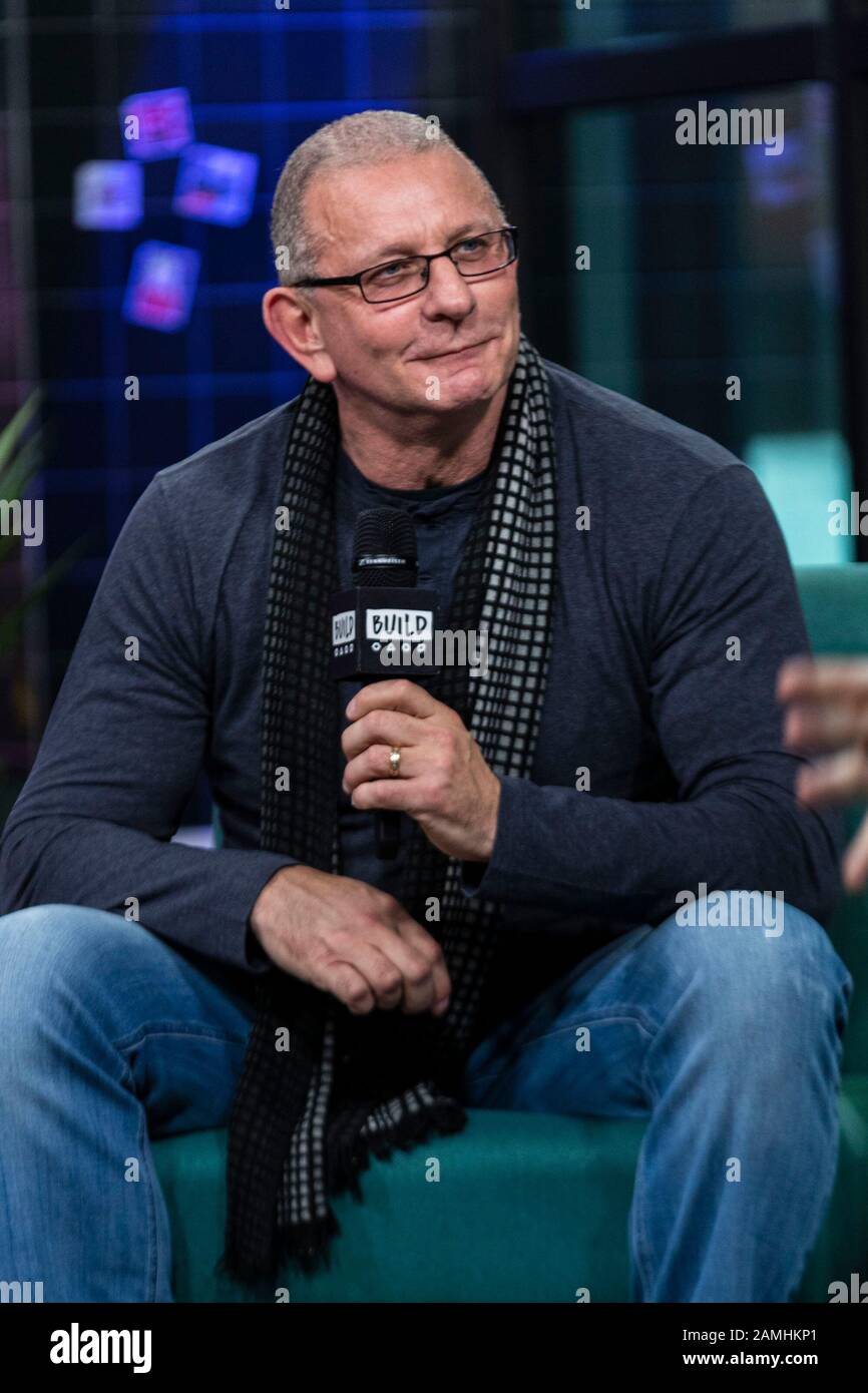 New York, NY, USA. 13 January, 2020. Chef Robert Irvine visits the ...