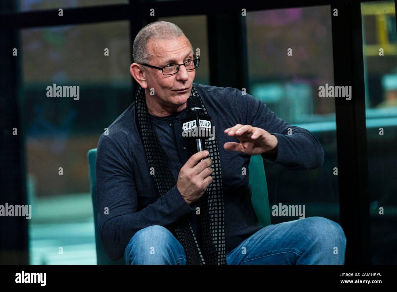 New York, NY, USA. 13 January, 2020. Chef Robert Irvine visits the ...