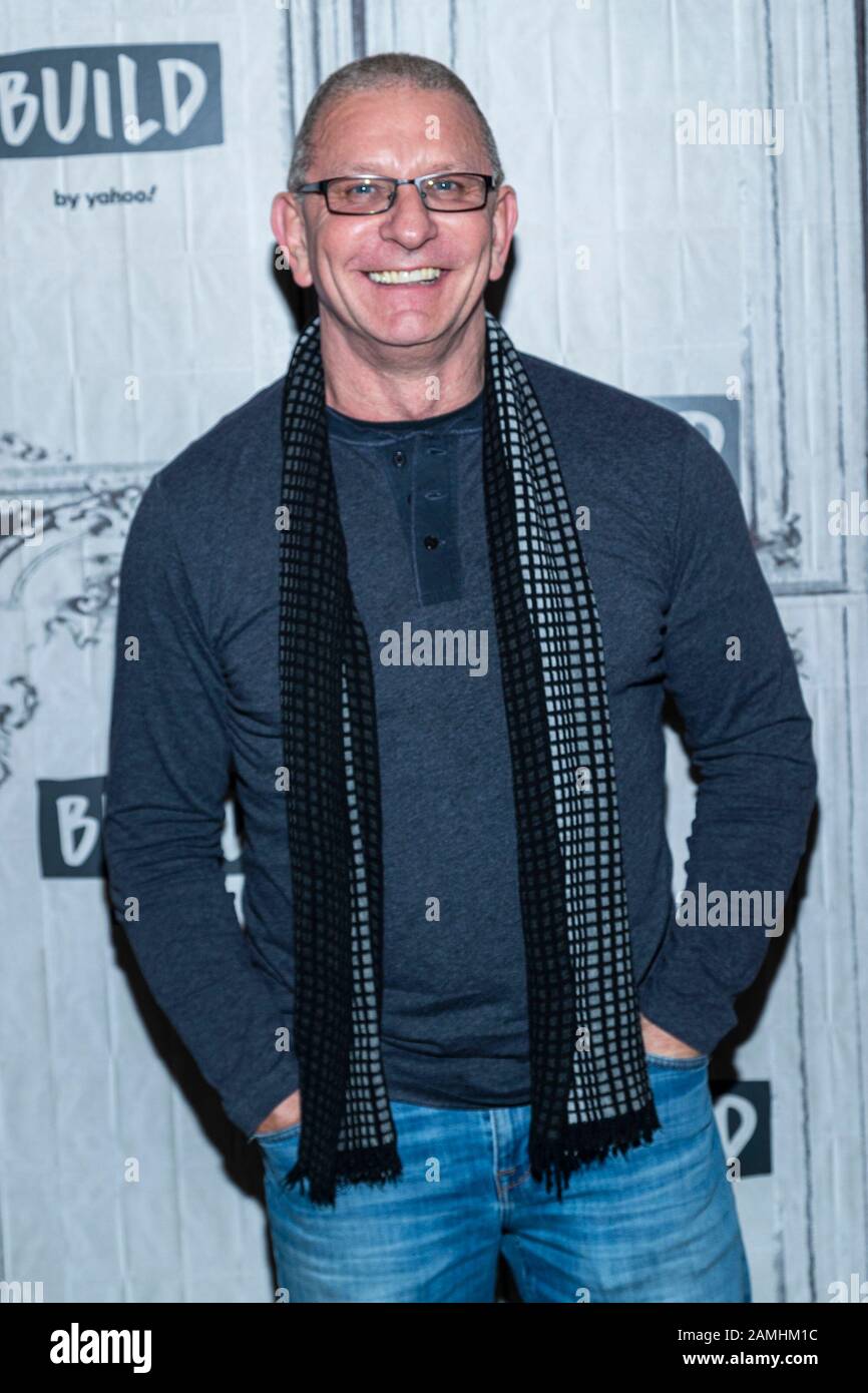 New York, NY, USA. 13 January, 2020. Chef Robert Irvine visits the ...