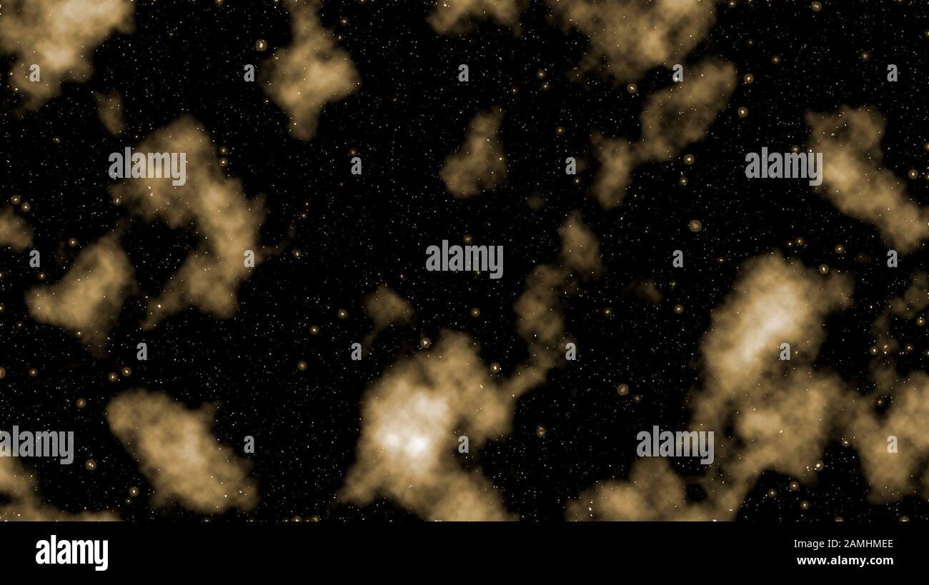 Yellow Space Wallpaper