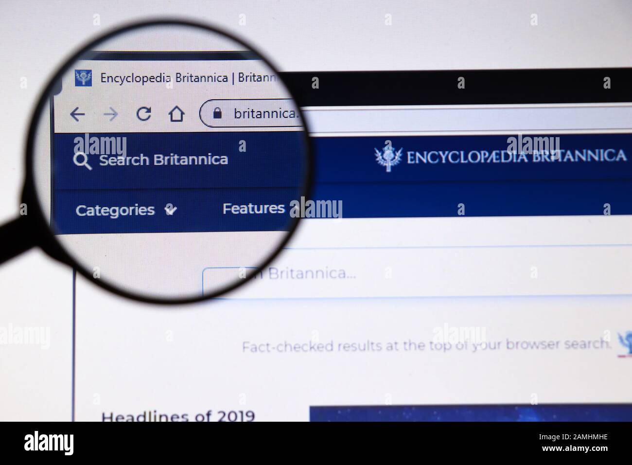 Britannica website hi-res stock photography and images - Alamy