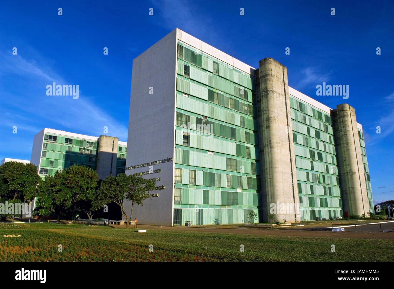 Esplanada dos Ministérios, Eixo Monumental, Brasilia, DF, Brazil Stock ...