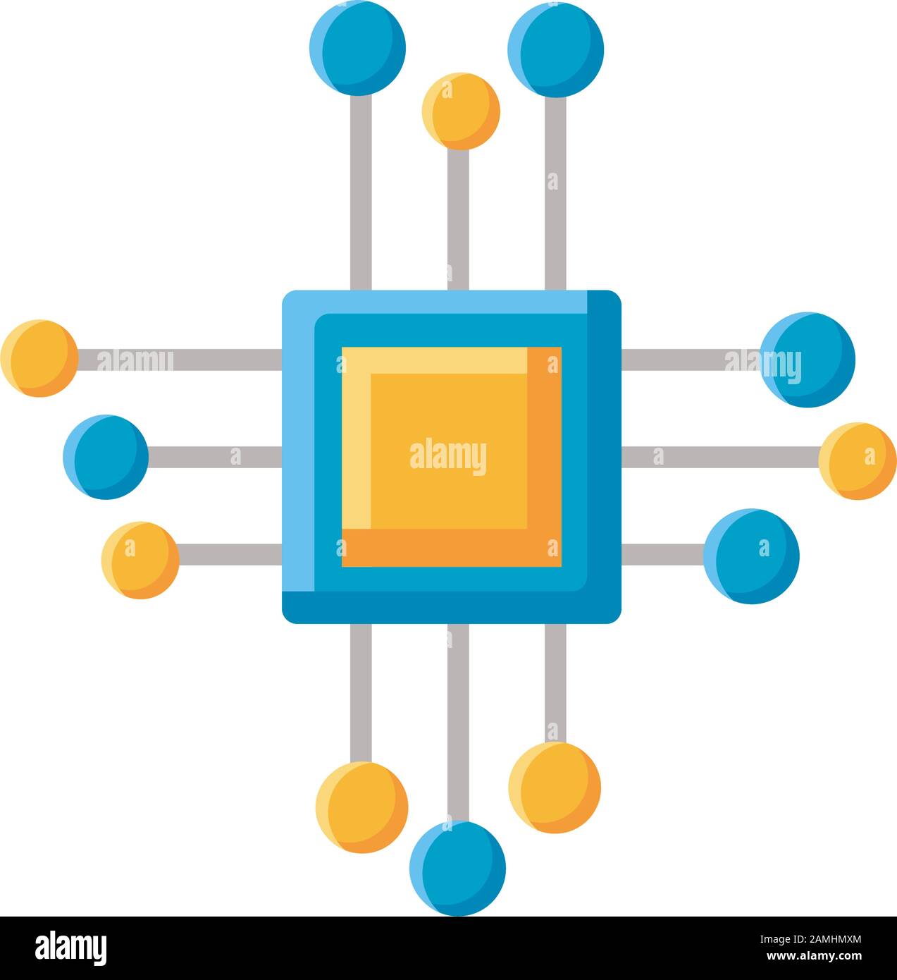 Central sphere Stock Vector Images - Alamy