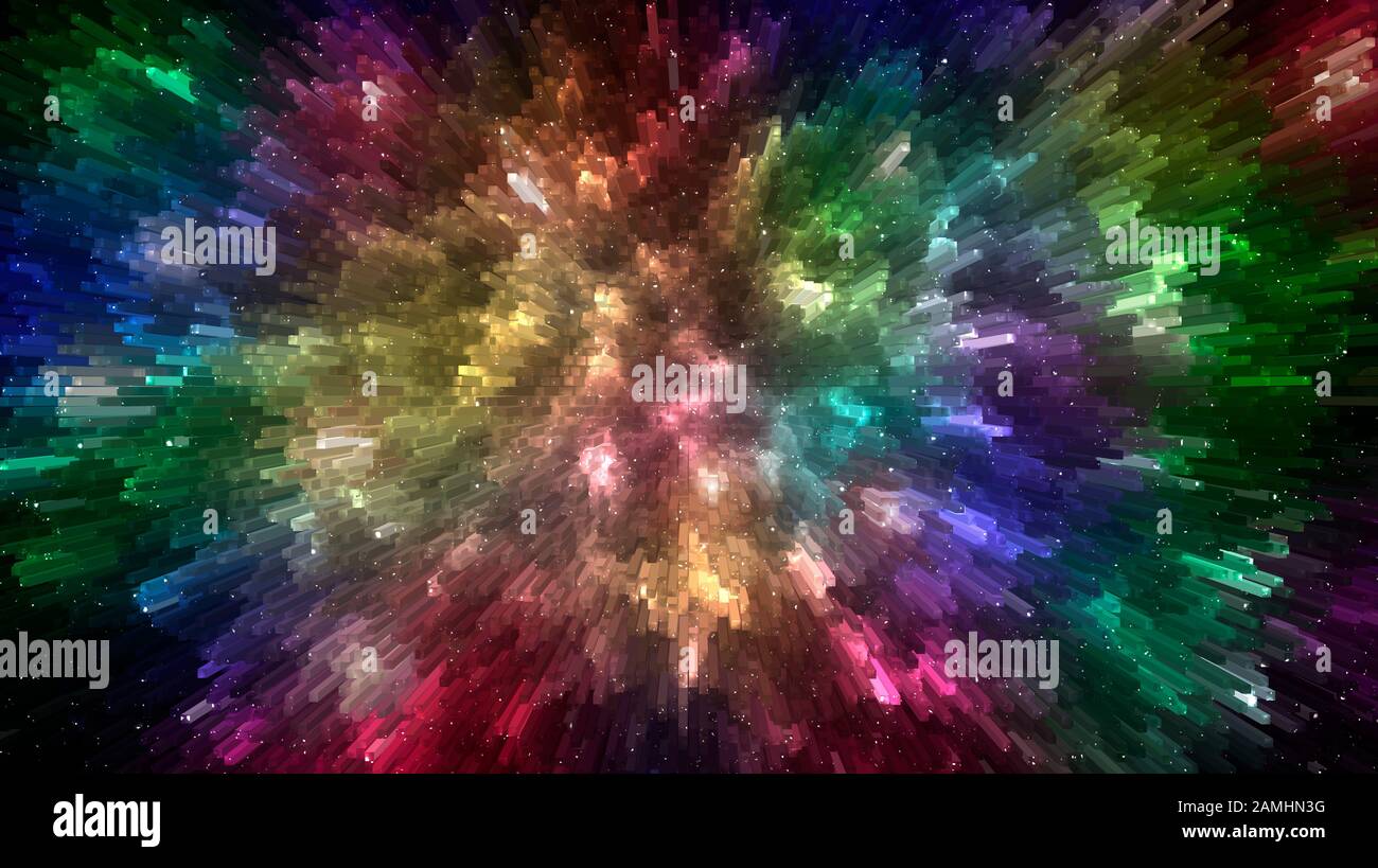 Beautiful colorful constellation background. Universe backdrop ...