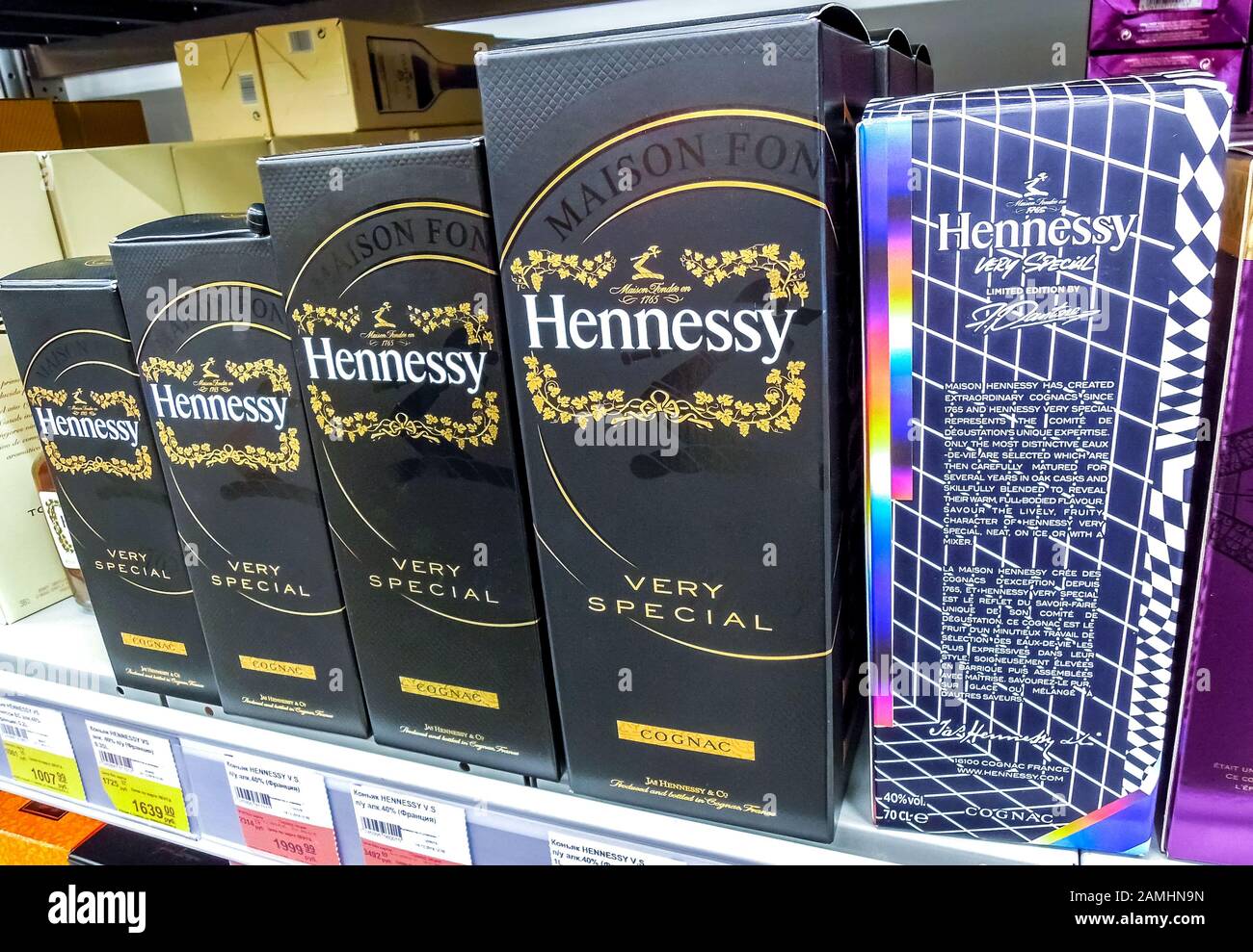 Hennessy bottle hi-res stock photography and images - Alamy