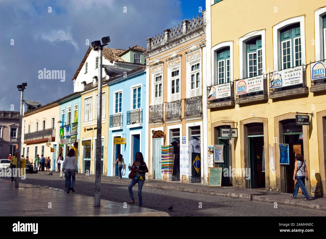 Pedestrian streets brazil hi-res stock photography and images - Alamy