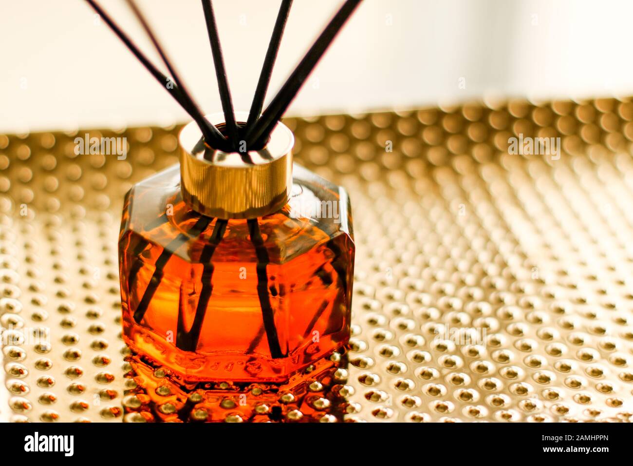 Air freshener, reed diffuser and aromatherapy concept - Home fragrance ...