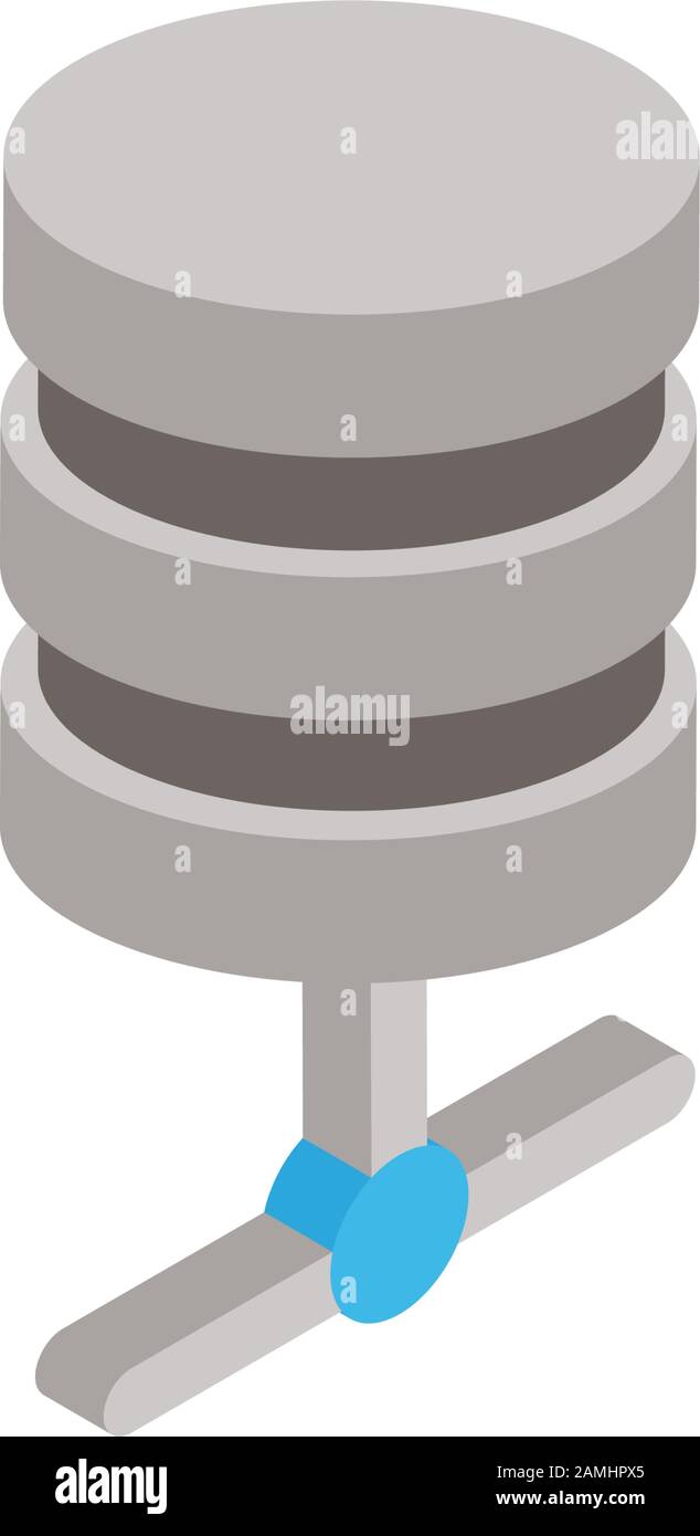 data center disks isolated icon Stock Vector Image & Art - Alamy