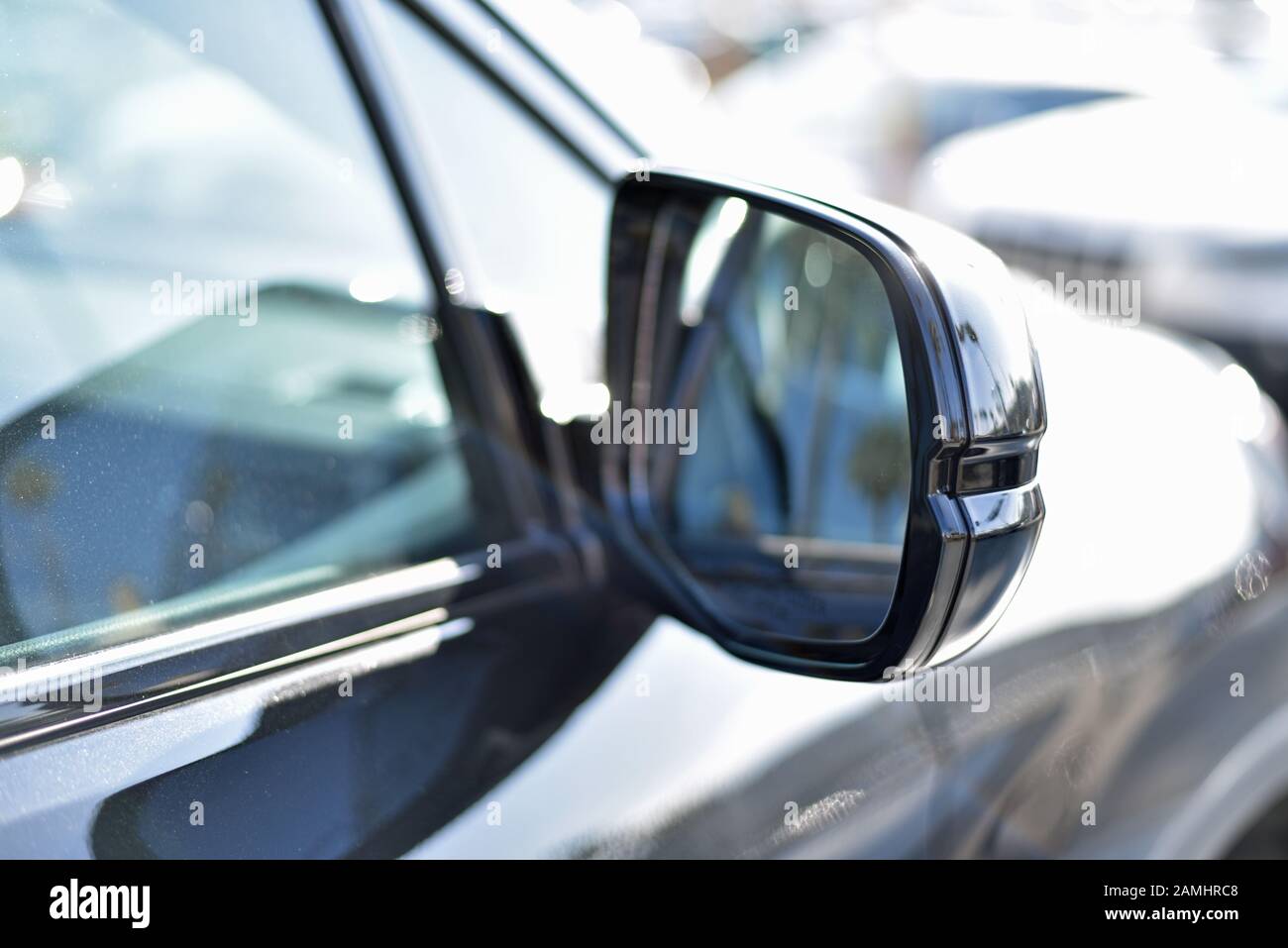 Automobile Side Mirror Stock Photo - Alamy