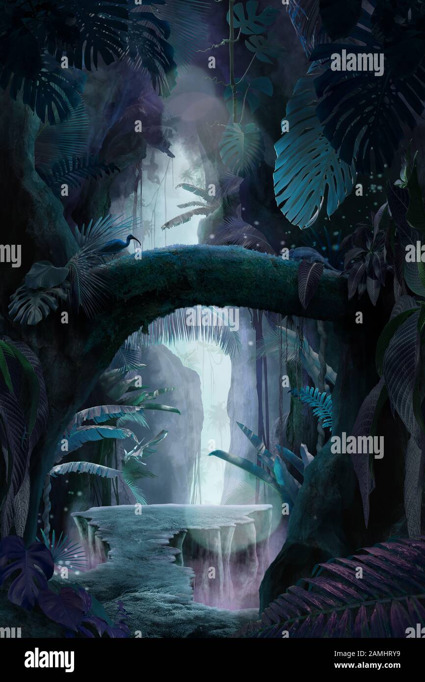 Jungle Landscape Wallpaper