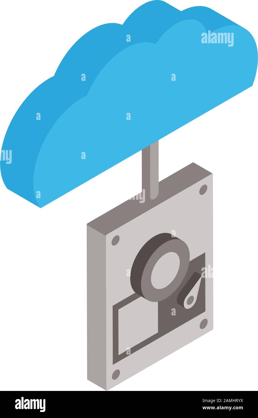 Mobile hard disk on Stock Vector Images - Alamy