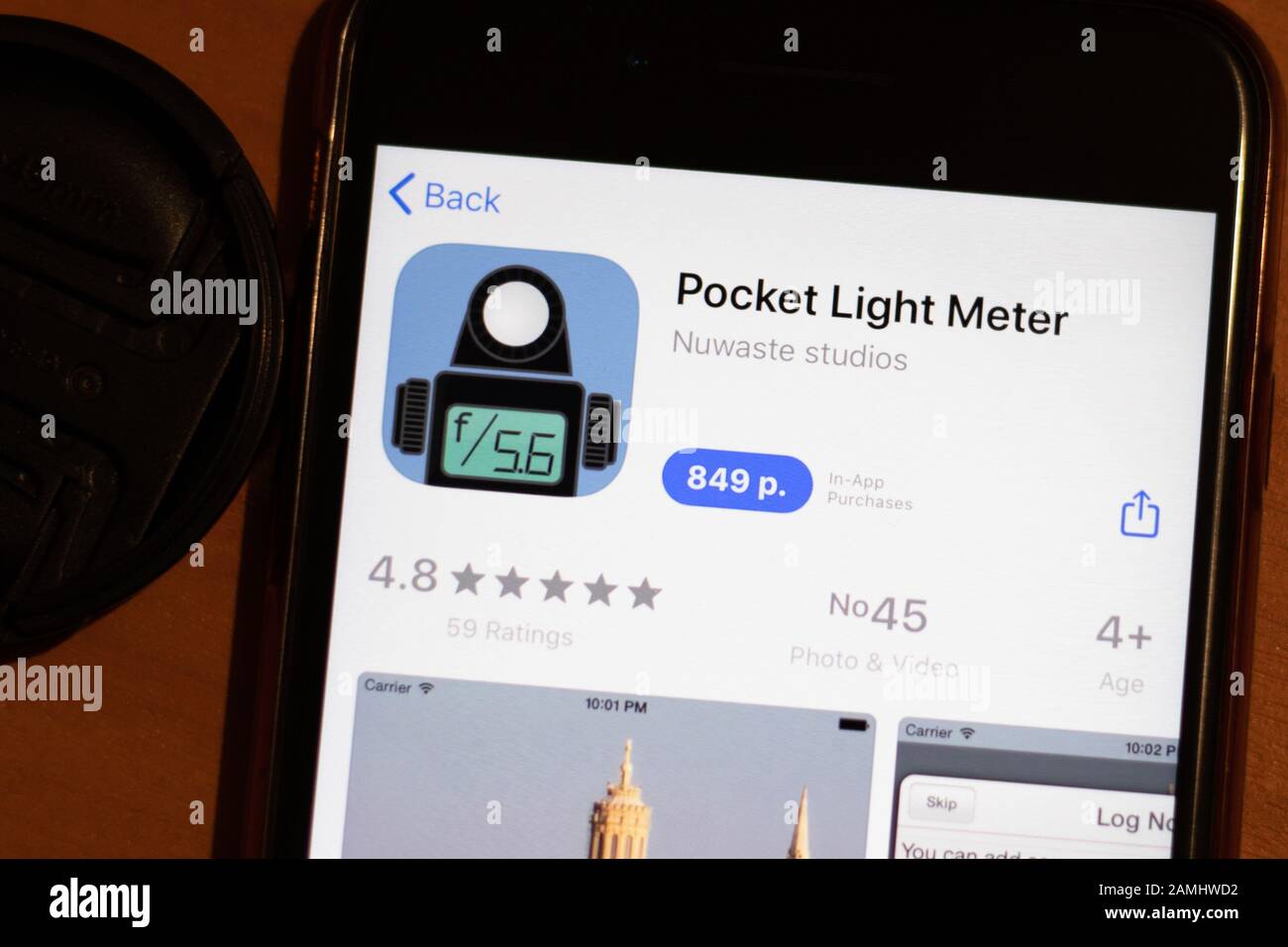 Pocket light meter hi-res stock photography and images - Alamy