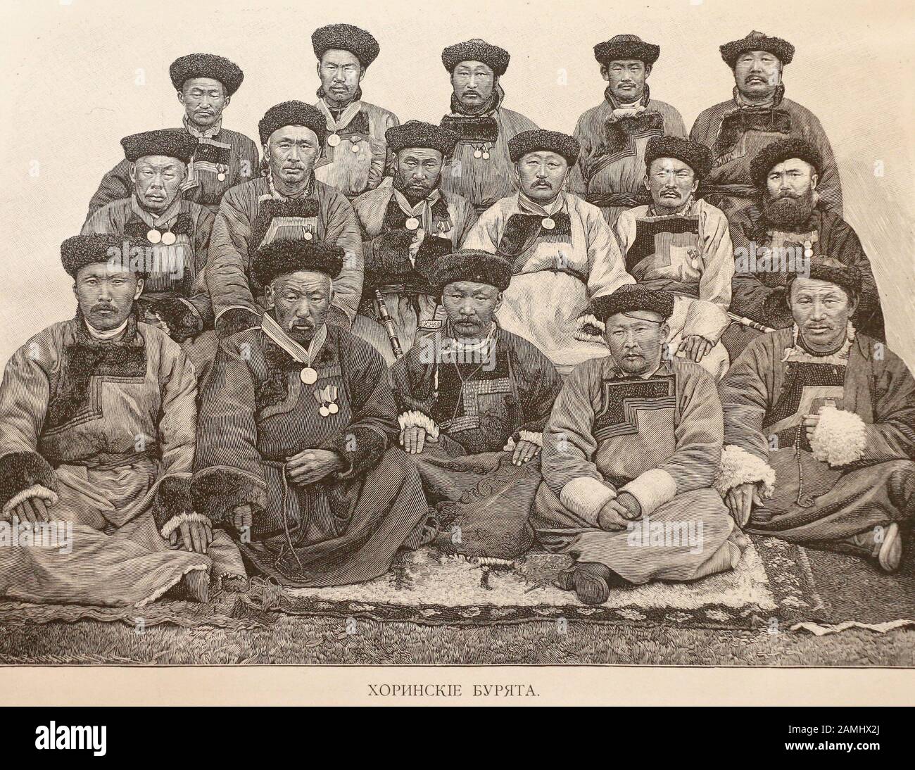 Buryats people hi-res stock photography and images - Alamy