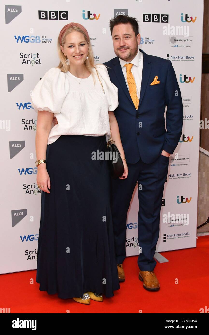 London, UK. 13th Jan, 2020. Emma Cunniffe and Rufus Jones attend ...