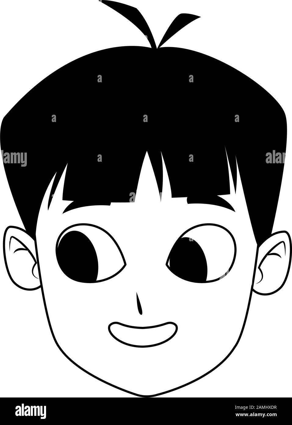 Beauty excited Stock Vector Images - Alamy