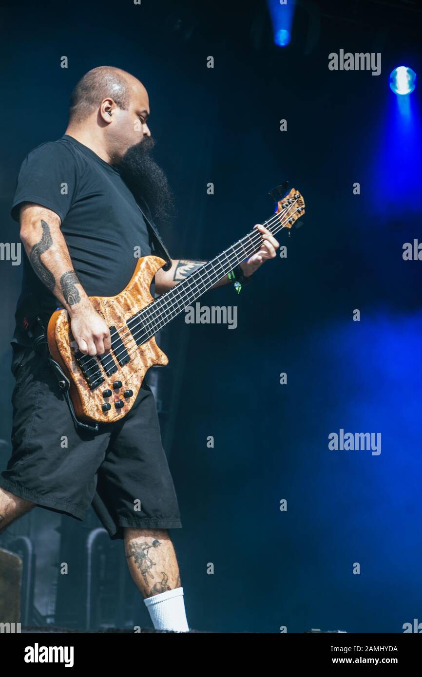 Fear factory live at bloodstock open air festival uk 2016 Stock Photo ...