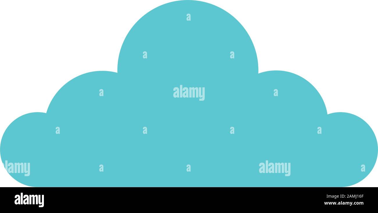 cloud sky nature isolated icon Stock Vector Image & Art - Alamy