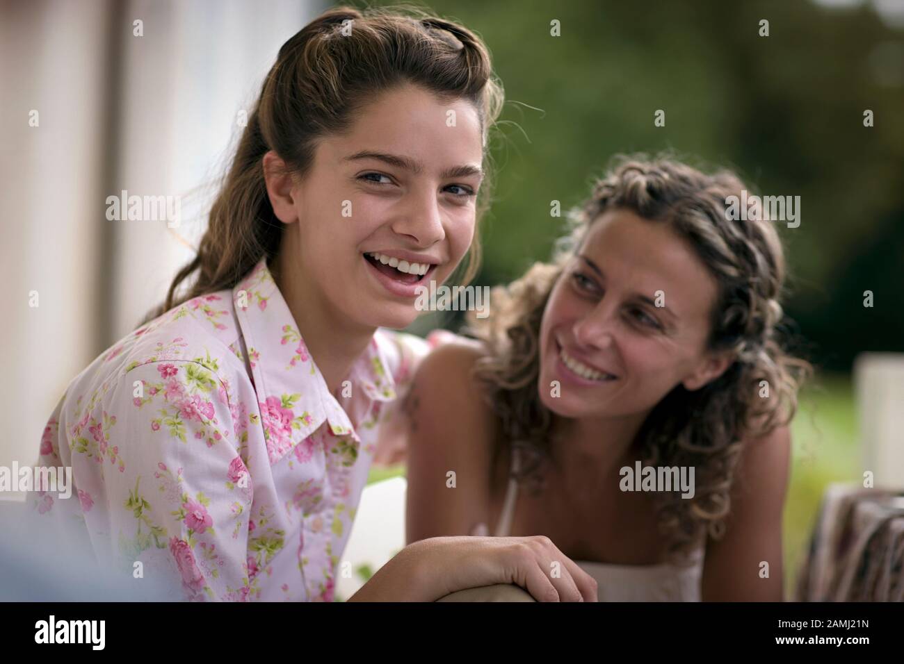 Confiding image hi-res stock photography and images - Alamy