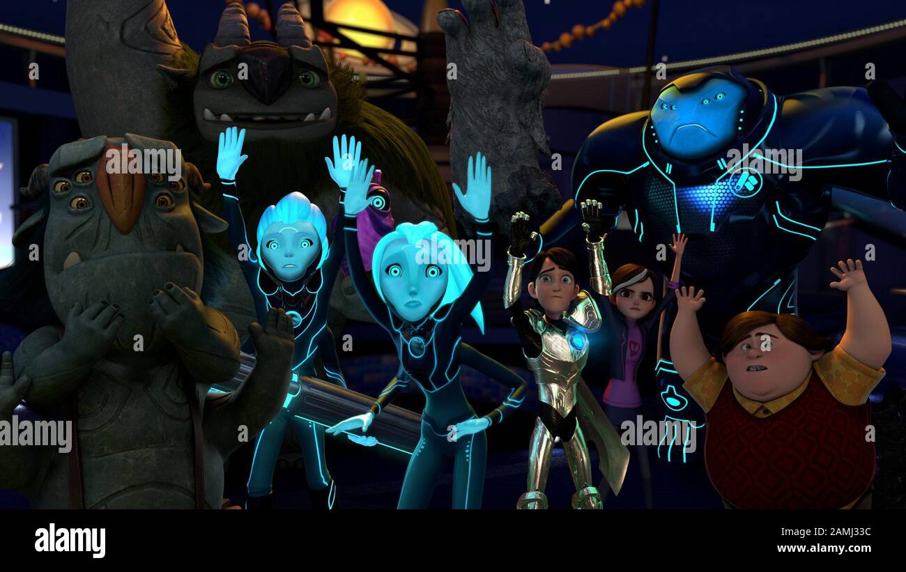 3BELOW: TALES OF ARCADIA, back from left: AAARRRGGHH!!! (voice: Frad ...