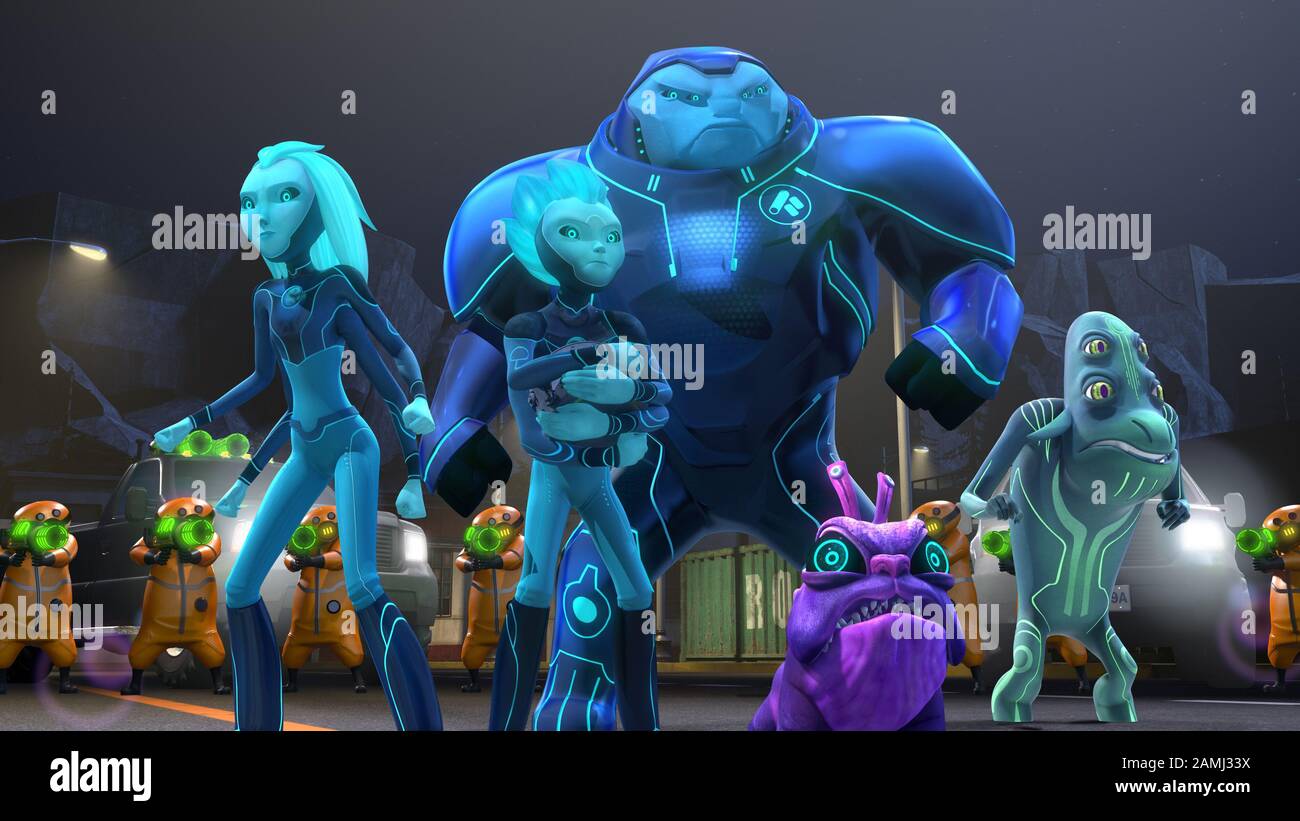 3BELOW: TALES OF ARCADIA, from left: Princess Aja (voice: Tatiana ...