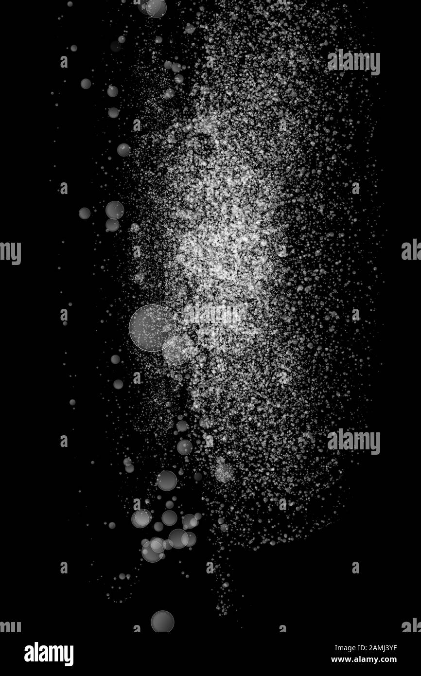 Gas particles Black and White Stock Photos & Images - Alamy