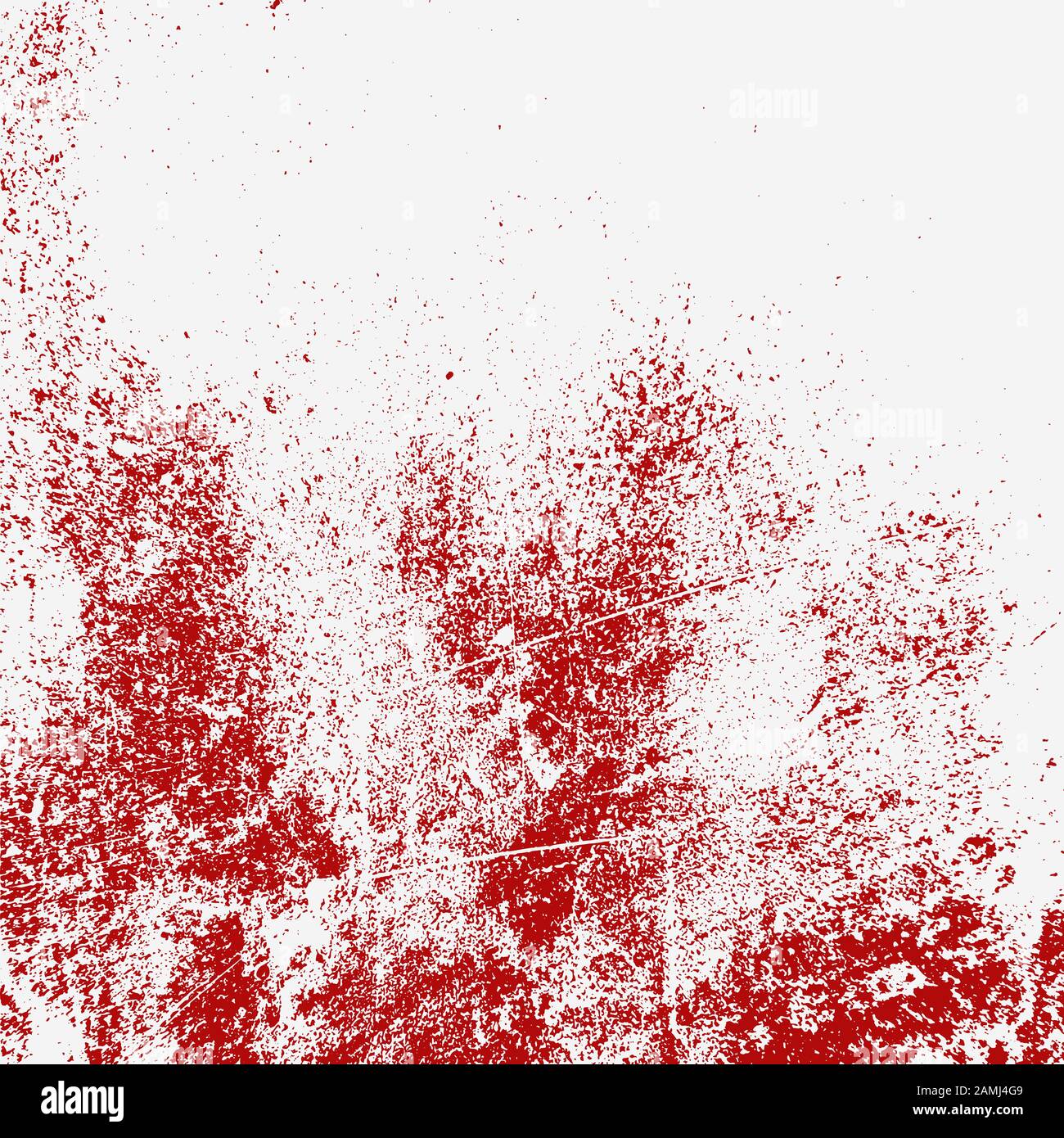 Red bloody stain frame Stock Vector Images - Alamy