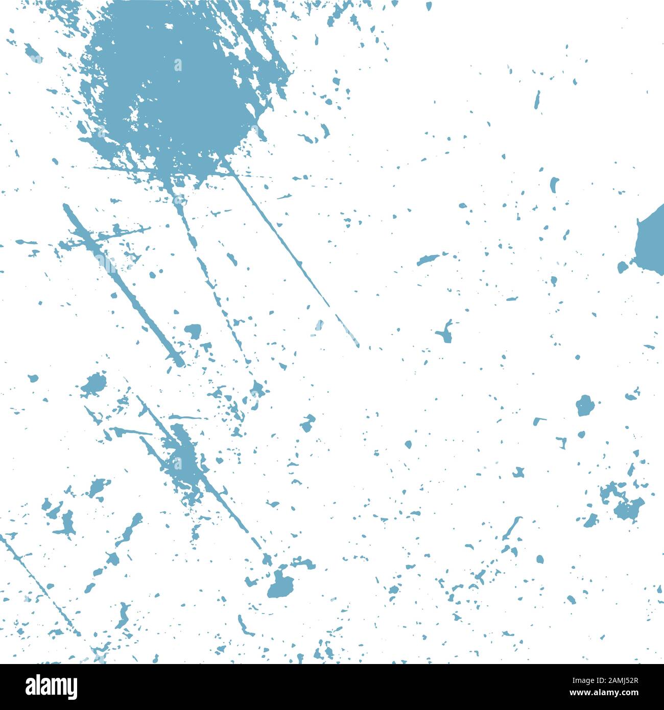 Distressed effect blue grunge Cut Out Stock Images & Pictures - Alamy