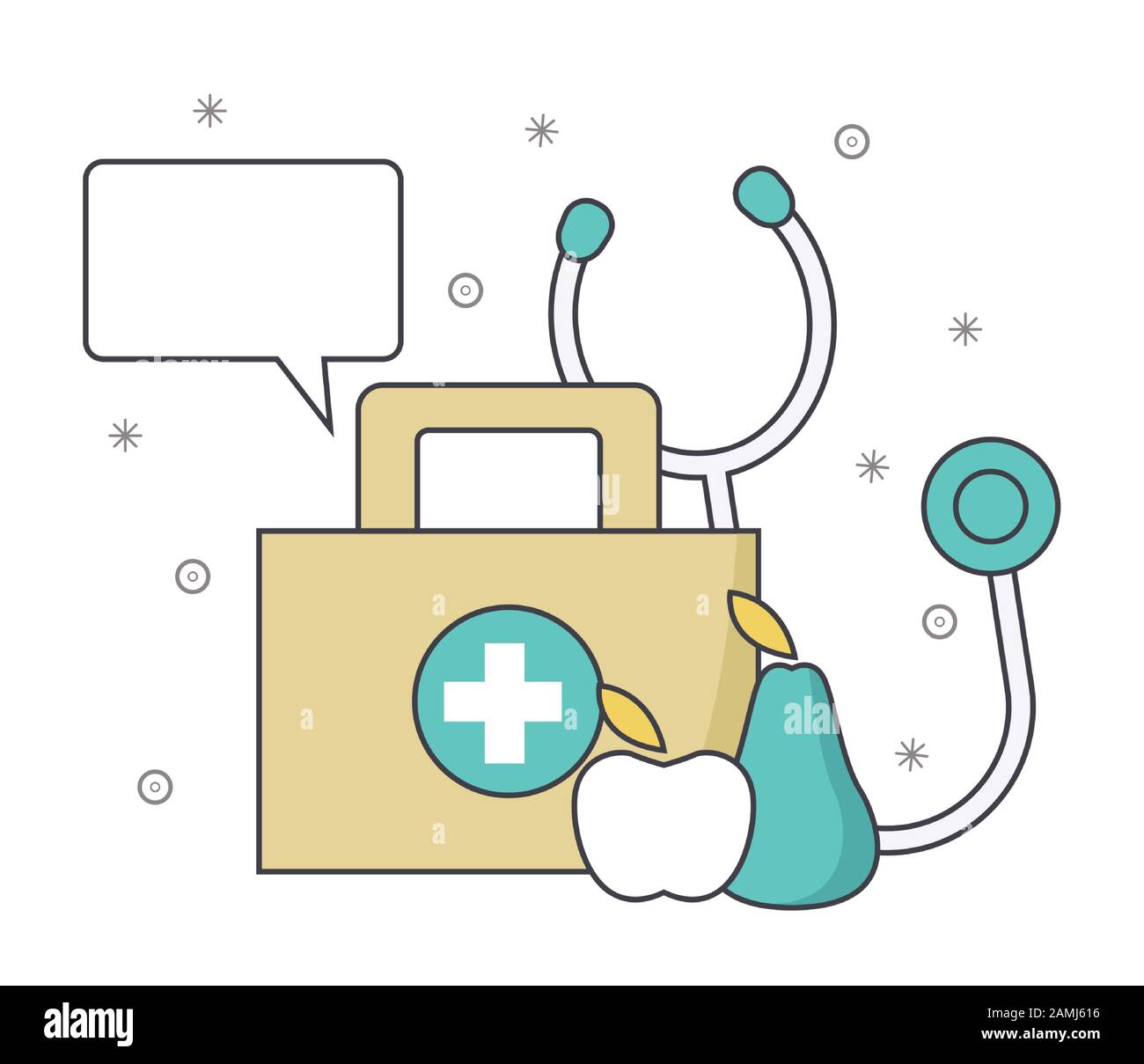 Medical kit professional stethoscope Cut Out Stock Images & Pictures ...