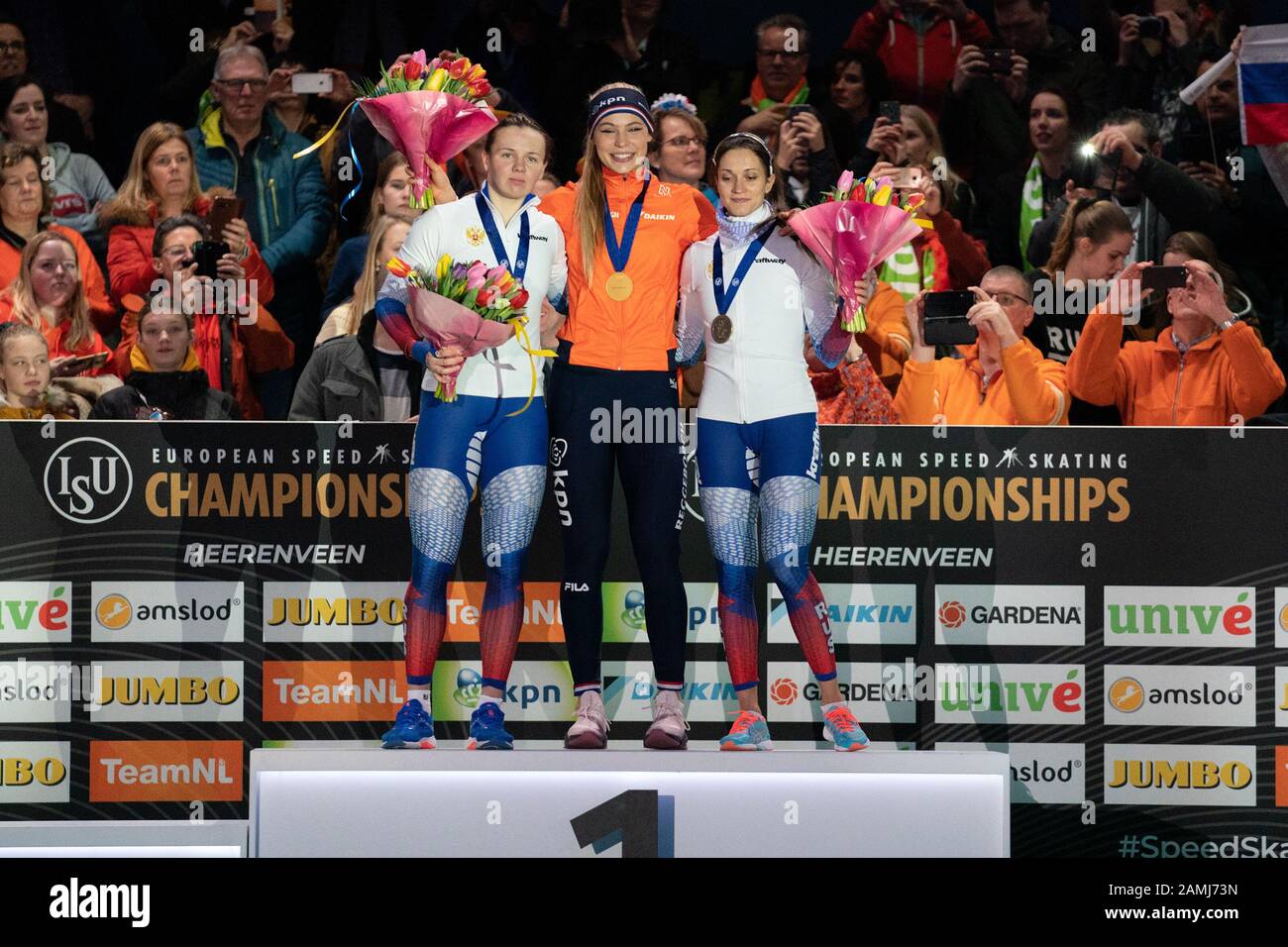 12 januari 2020 Heerenveen, The Netherlands Speedskating European ...