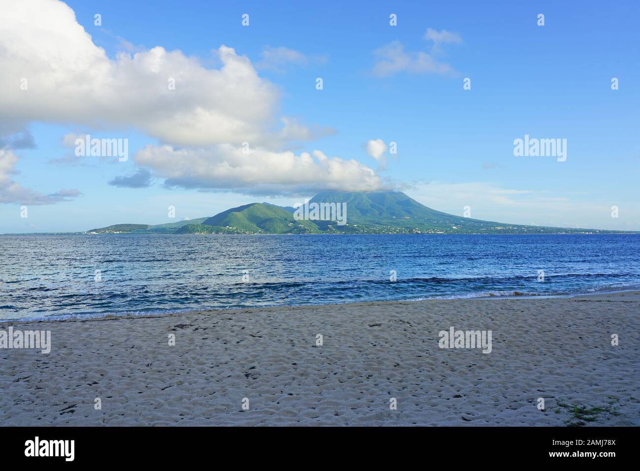 Nevis Peak Volcano High Resolution Stock Photography and Images - Alamy