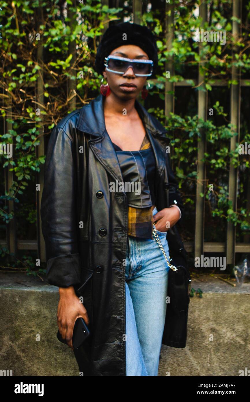 Milano fashion model hi-res stock photography and images - Alamy