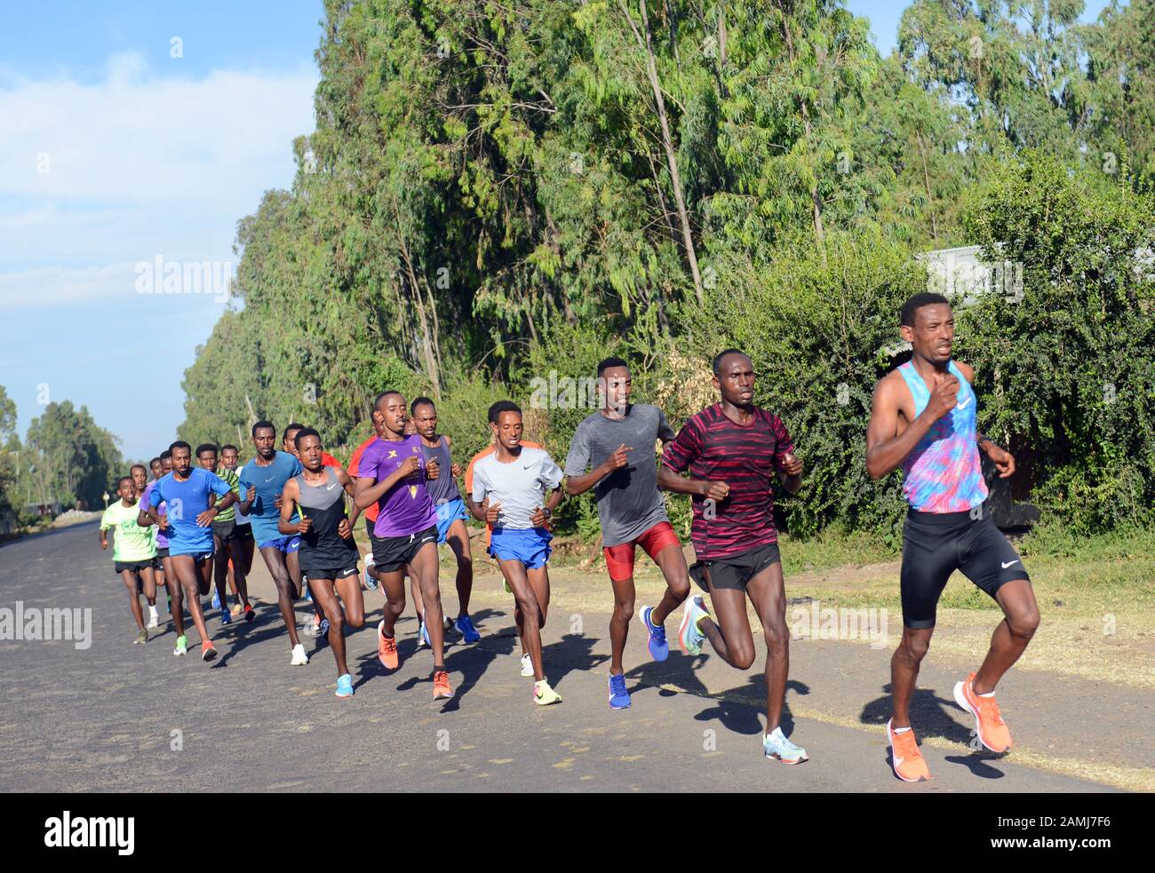 Ethiopian runner hi-res stock photography and images - Alamy