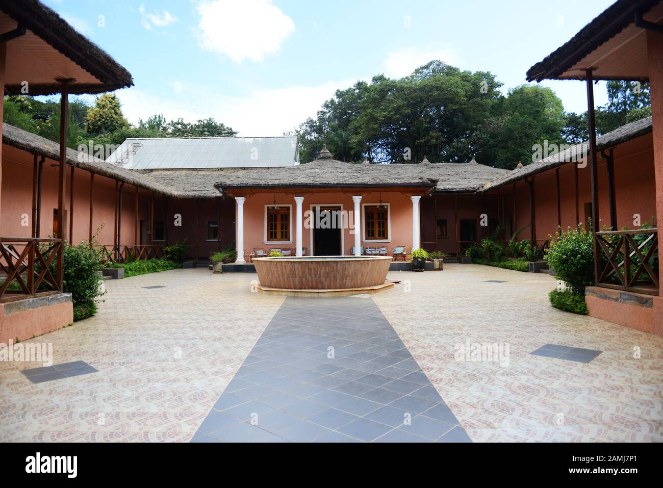 Negash Lodge south west of Addis Ababa Stock Photo - Alamy