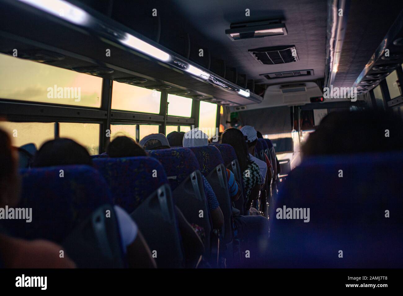 Travel by coach Stock Photo - Alamy