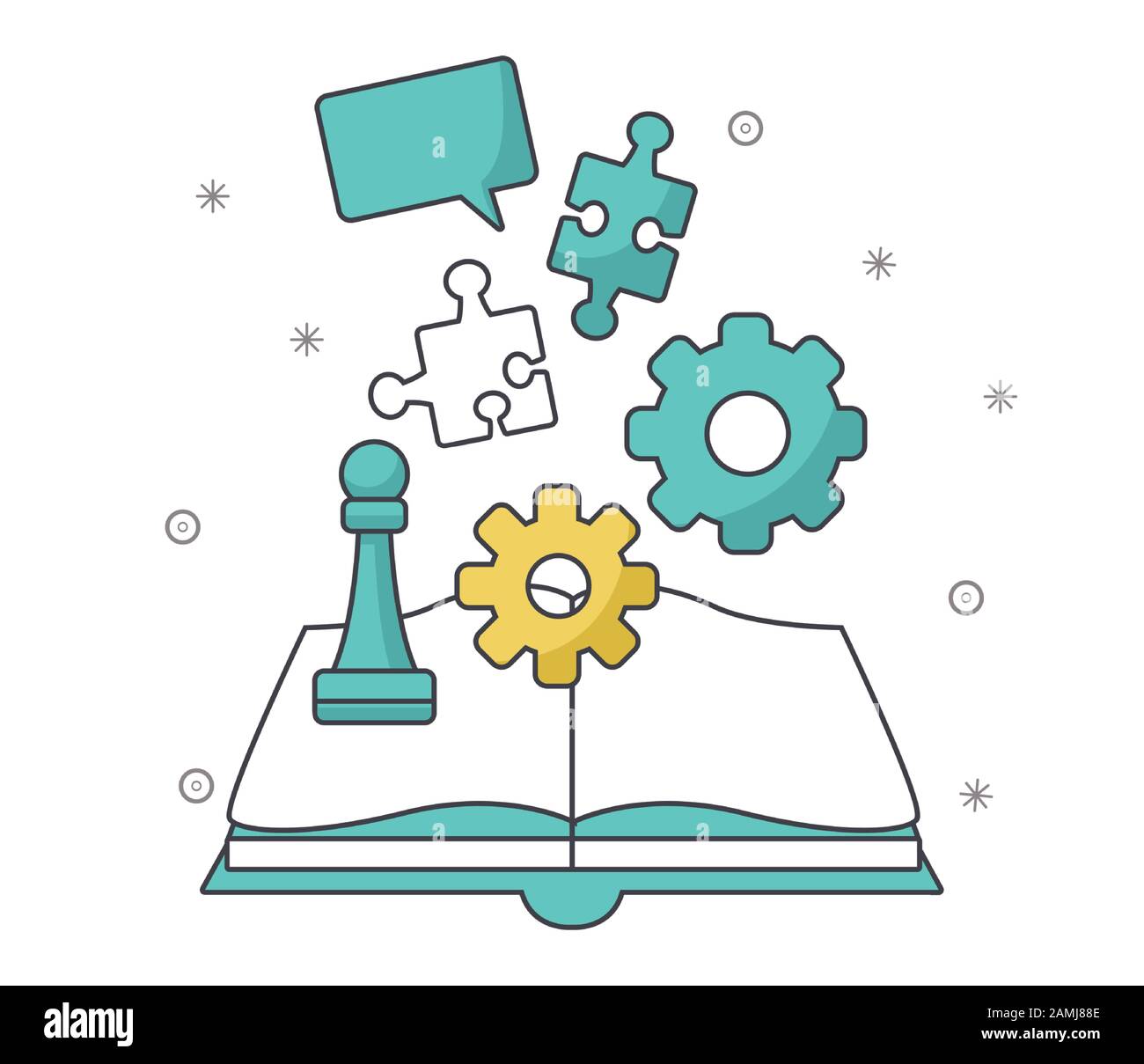 Reading wheels Stock Vector Images - Alamy