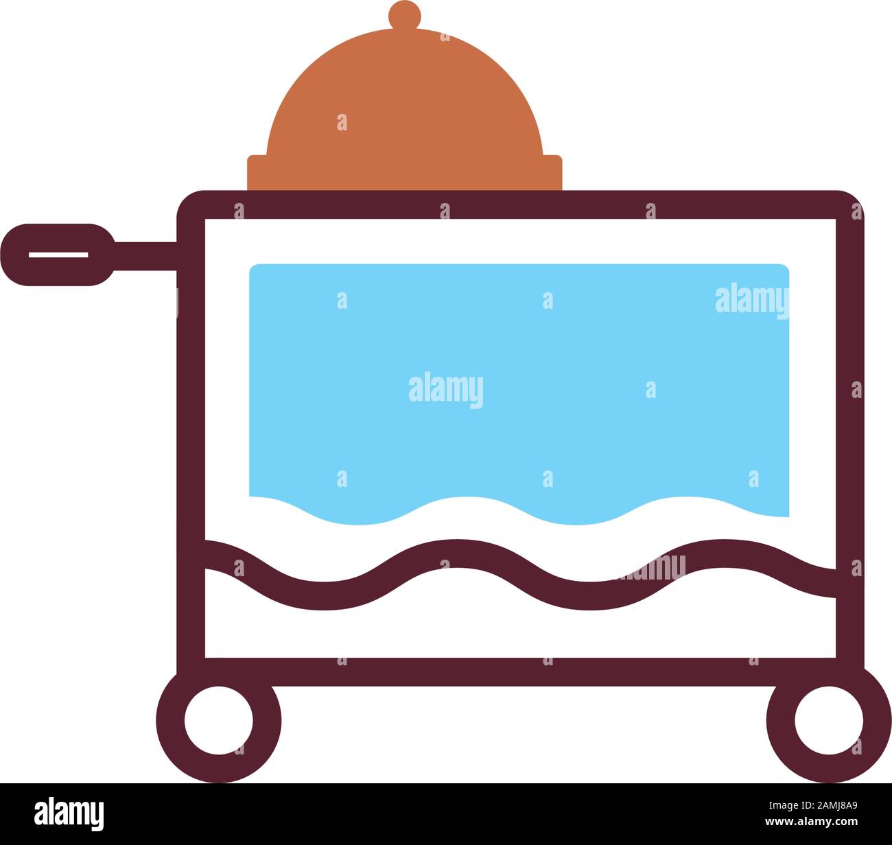 The banquet room Stock Vector Images - Alamy