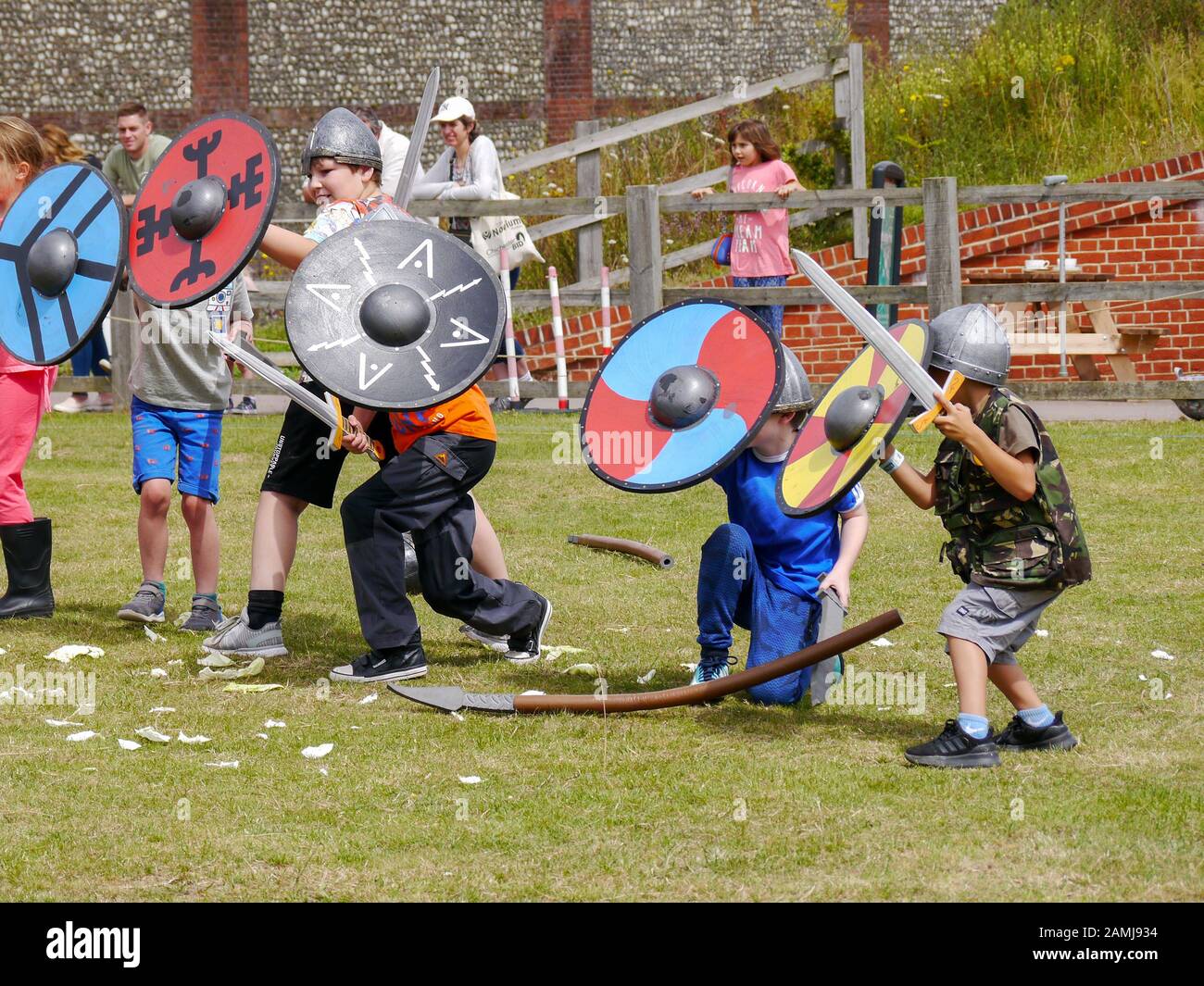 School children enacting history hi-res stock photography and images ...