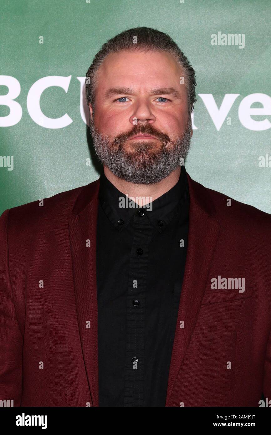January 11, 2020, Pasadena, CA, USA: LOS ANGELES - JAN 11: Tyler Labine ...