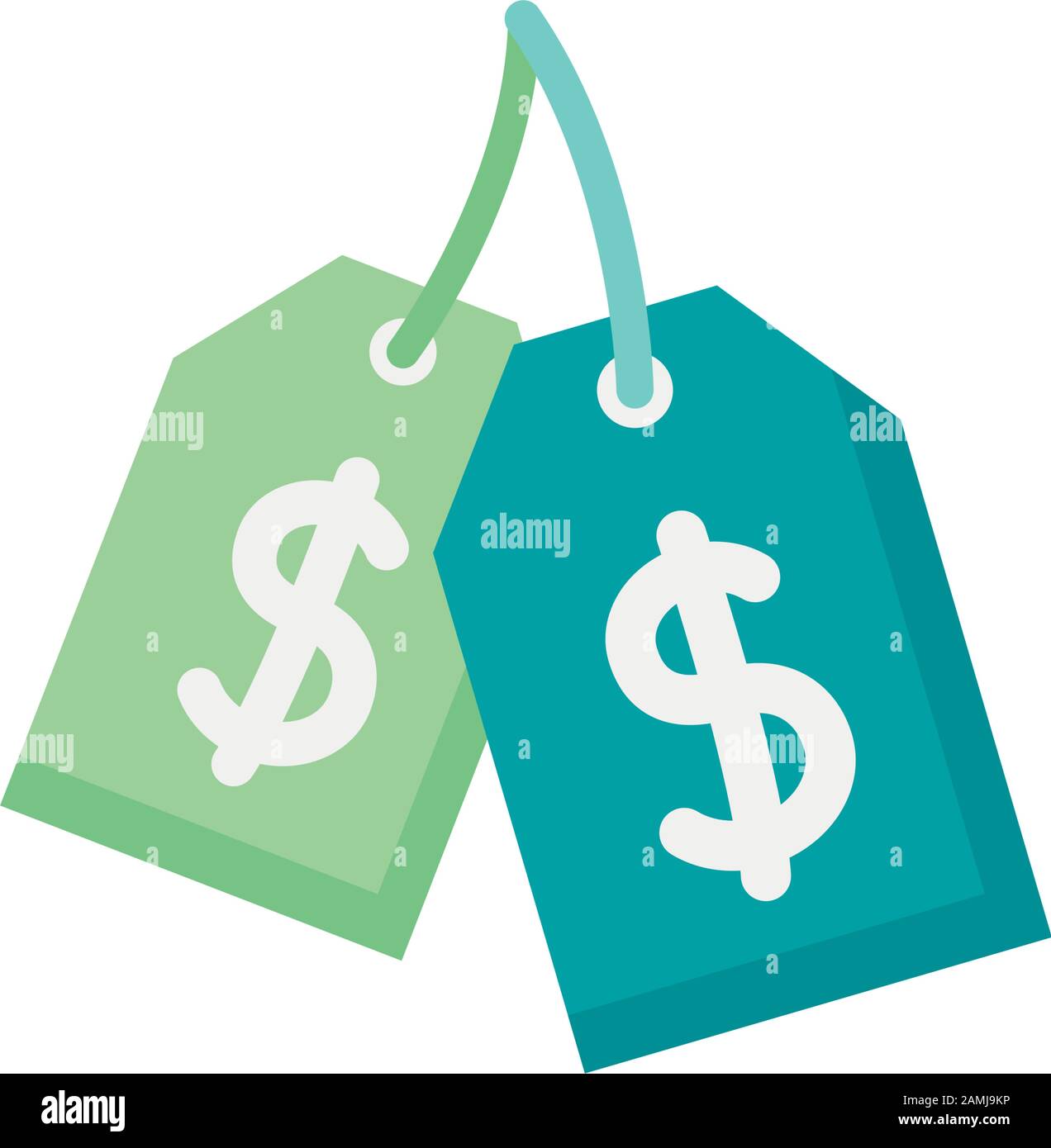commercial tags with money dollar symbol Stock Vector Image & Art - Alamy