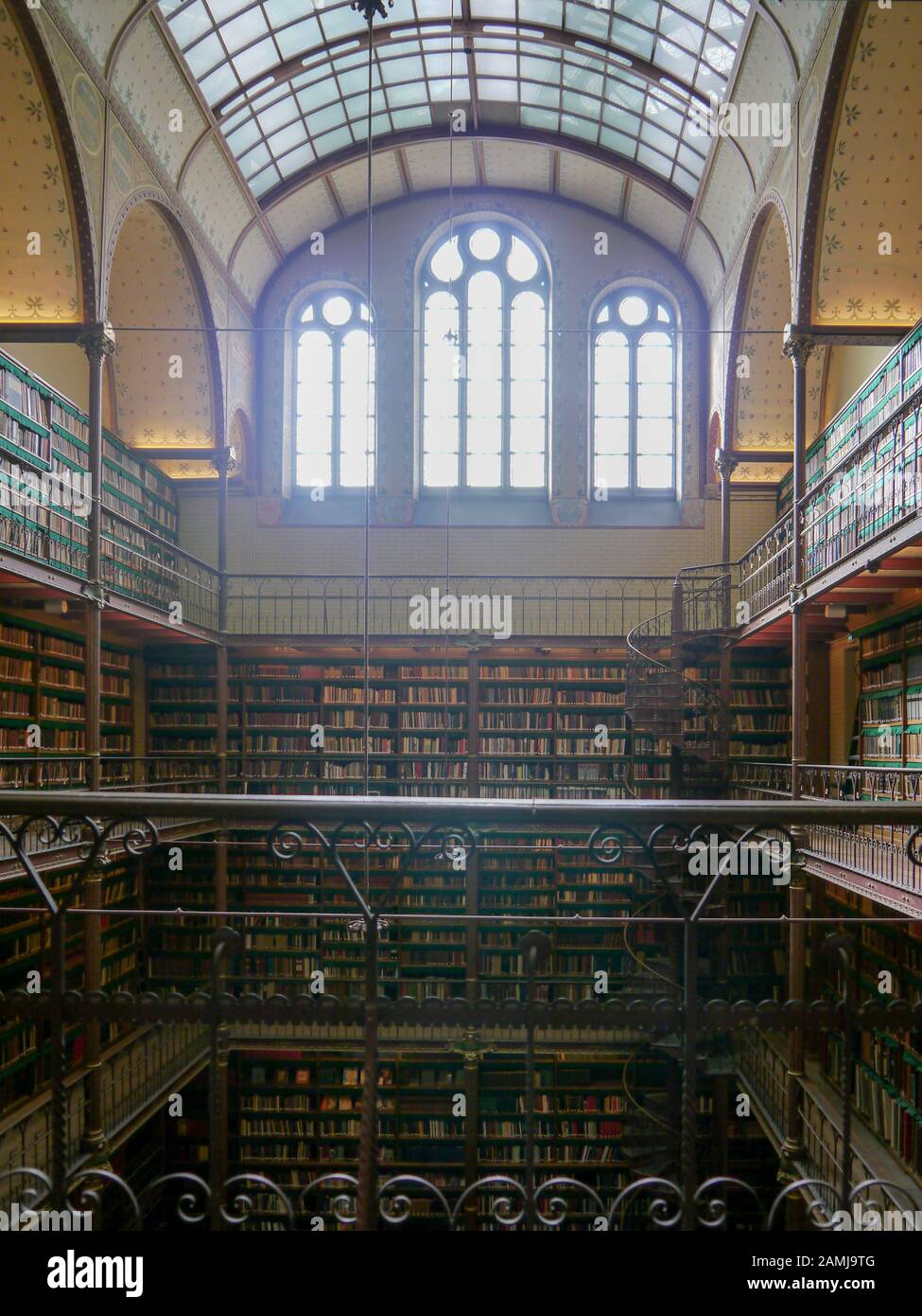 The Rijksmuseum research library Stock Photo - Alamy