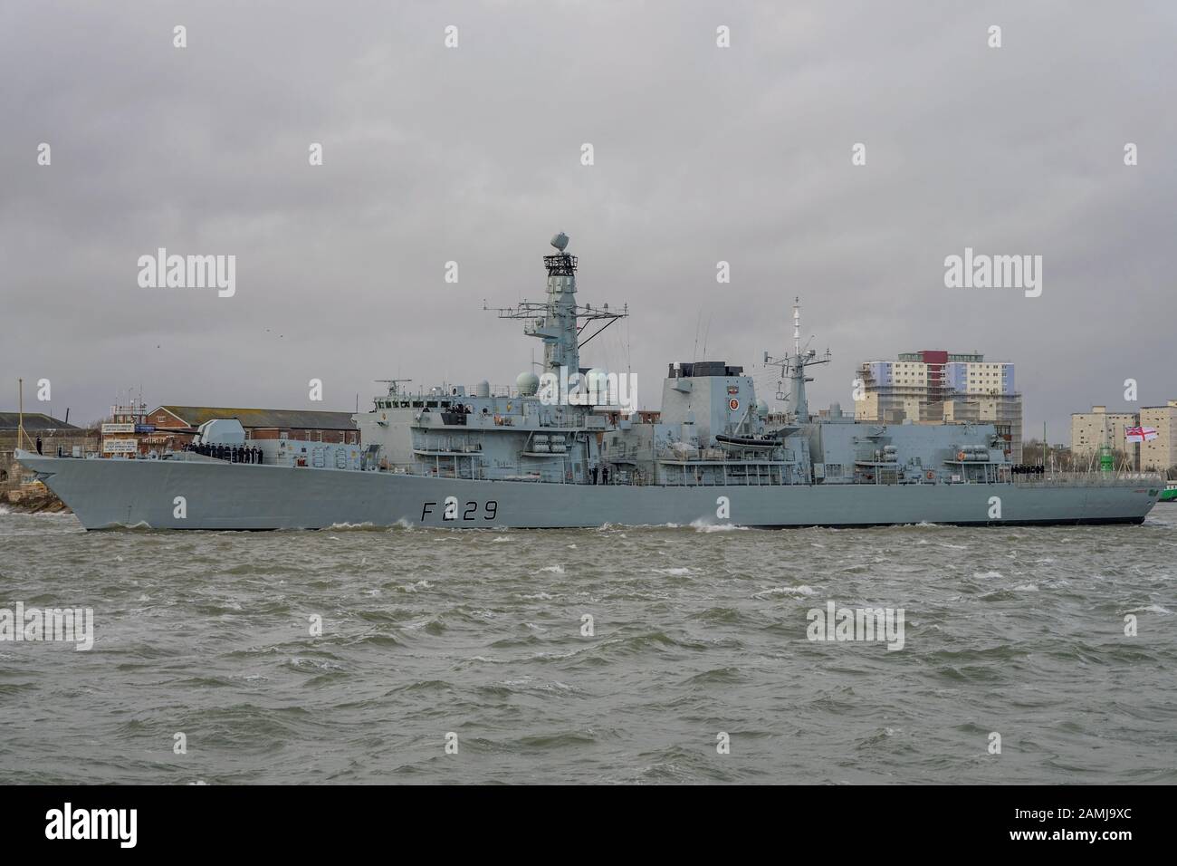 The Royal Navy Type 23 Duke Class frigate HMS Lancaster (F229 ...