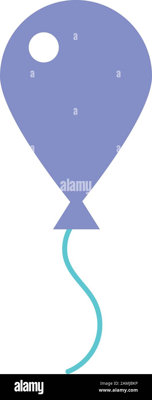 Balloon Helium Floating Isolated Icon Stock Vector Image And Art Alamy