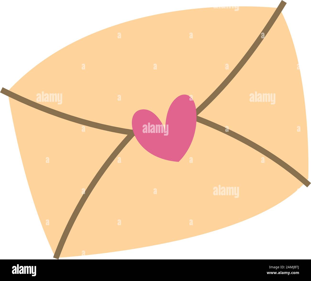 envelope mail with heart love Stock Vector Image & Art - Alamy
