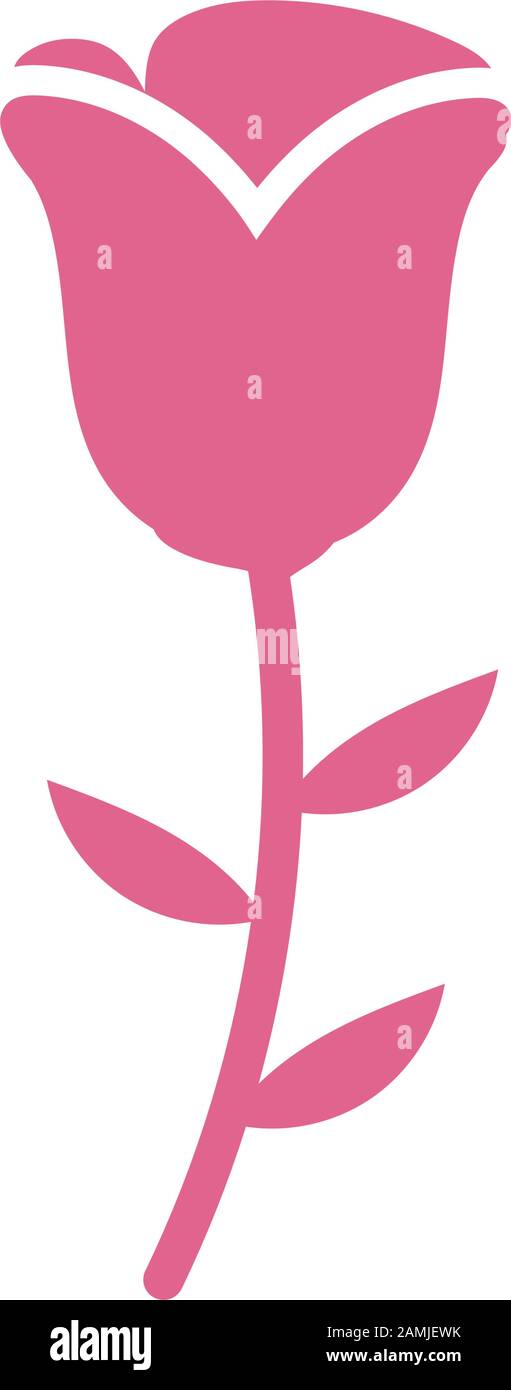 rose flower kawaii comic character Stock Vector Image & Art - Alamy